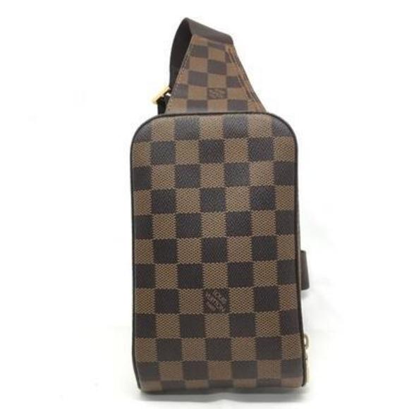 Louis Vuitton | Bags | Louis Vuitton Body Jeronimos Bag Brown Damier ...